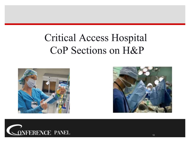 A Deep Dive into 2023: Hospital CoPs and Best Practices for History and ...