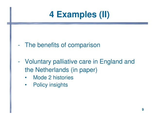 History And Policy A Typology Of Approaches And Its Uses Revised Ppt