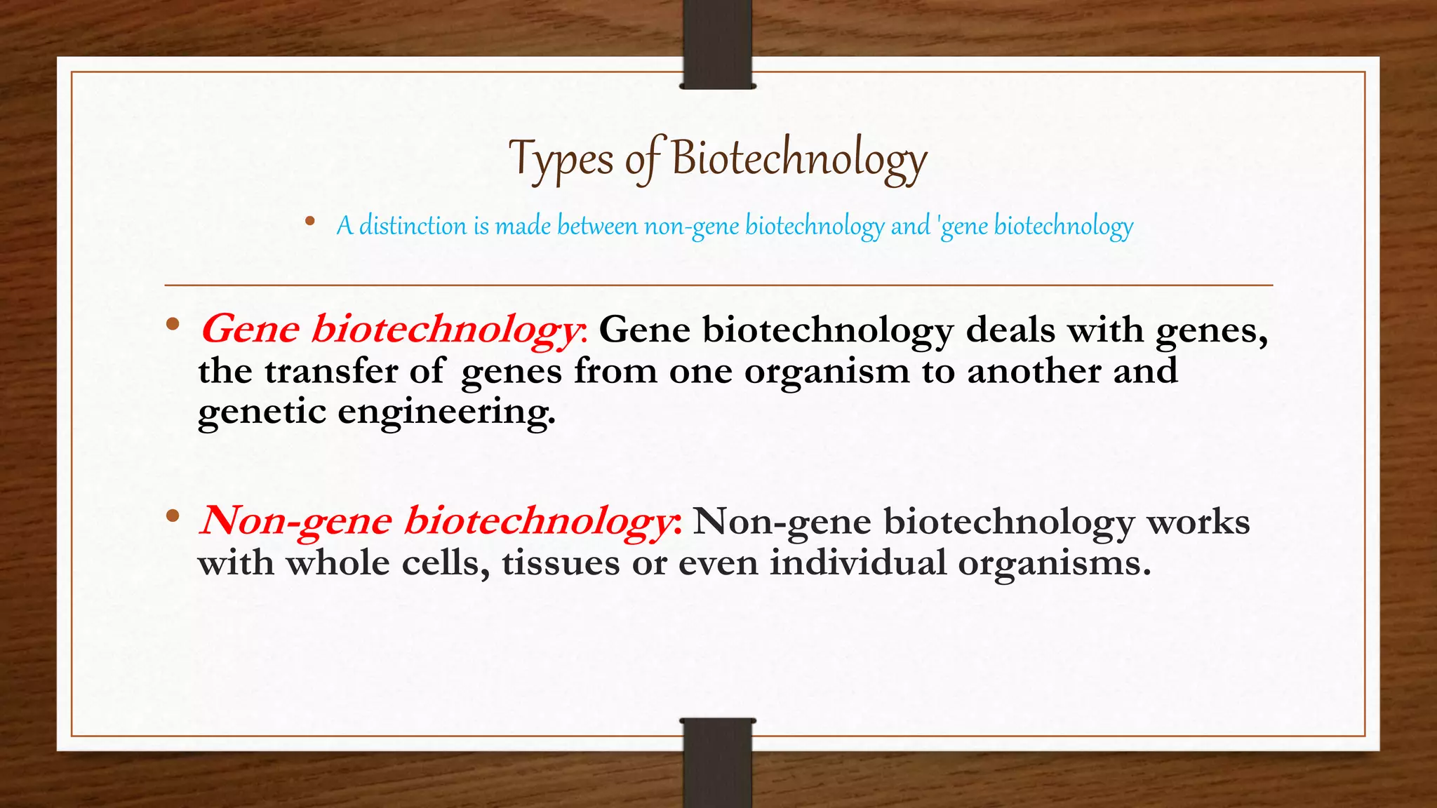 History and scope of biotechnology | PPTX