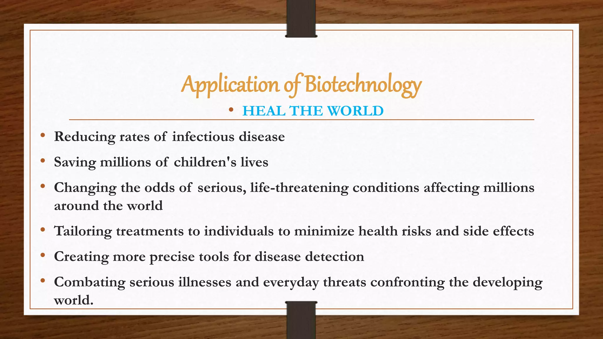 History and scope of biotechnology | PPTX