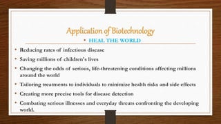 History and scope of biotechnology | PPTX