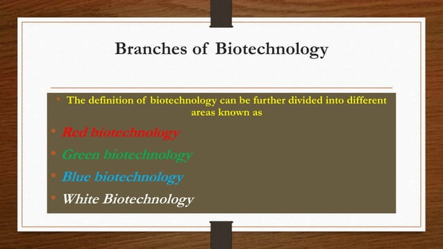 History and scope of biotechnology | PPTX
