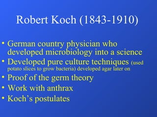 History and scope of microbiology | PPT