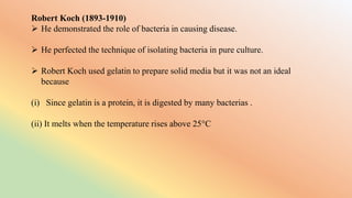 History and scope of microbiology.pptx | Chemistry | Science