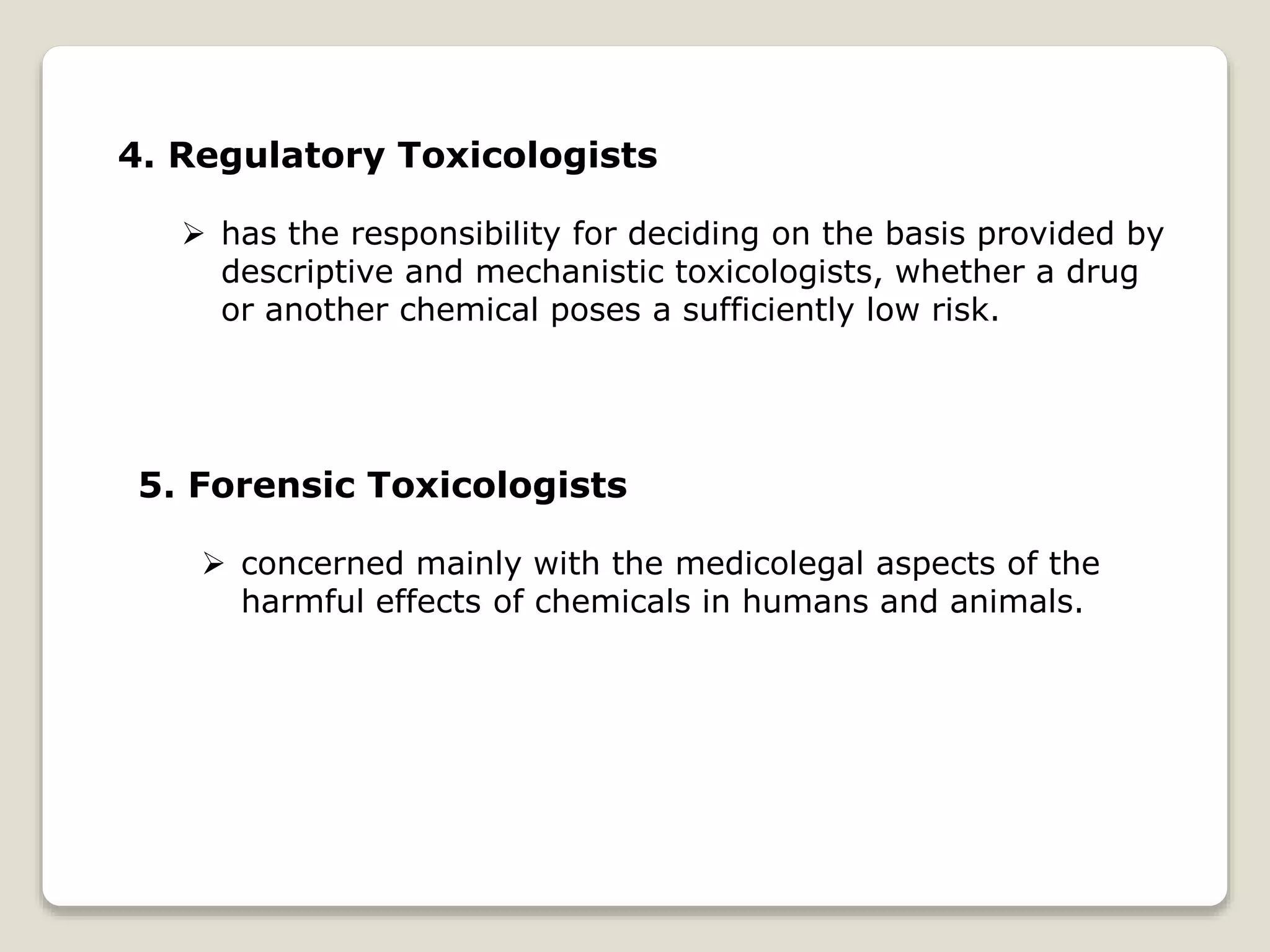 History and scope of toxicology | PPTX
