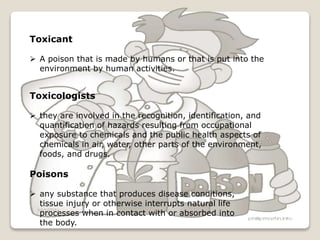 History and scope of toxicology | PPTX