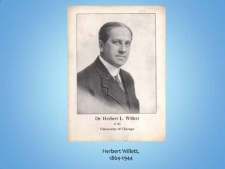 History and significance of the herbert l willett library | PPTX