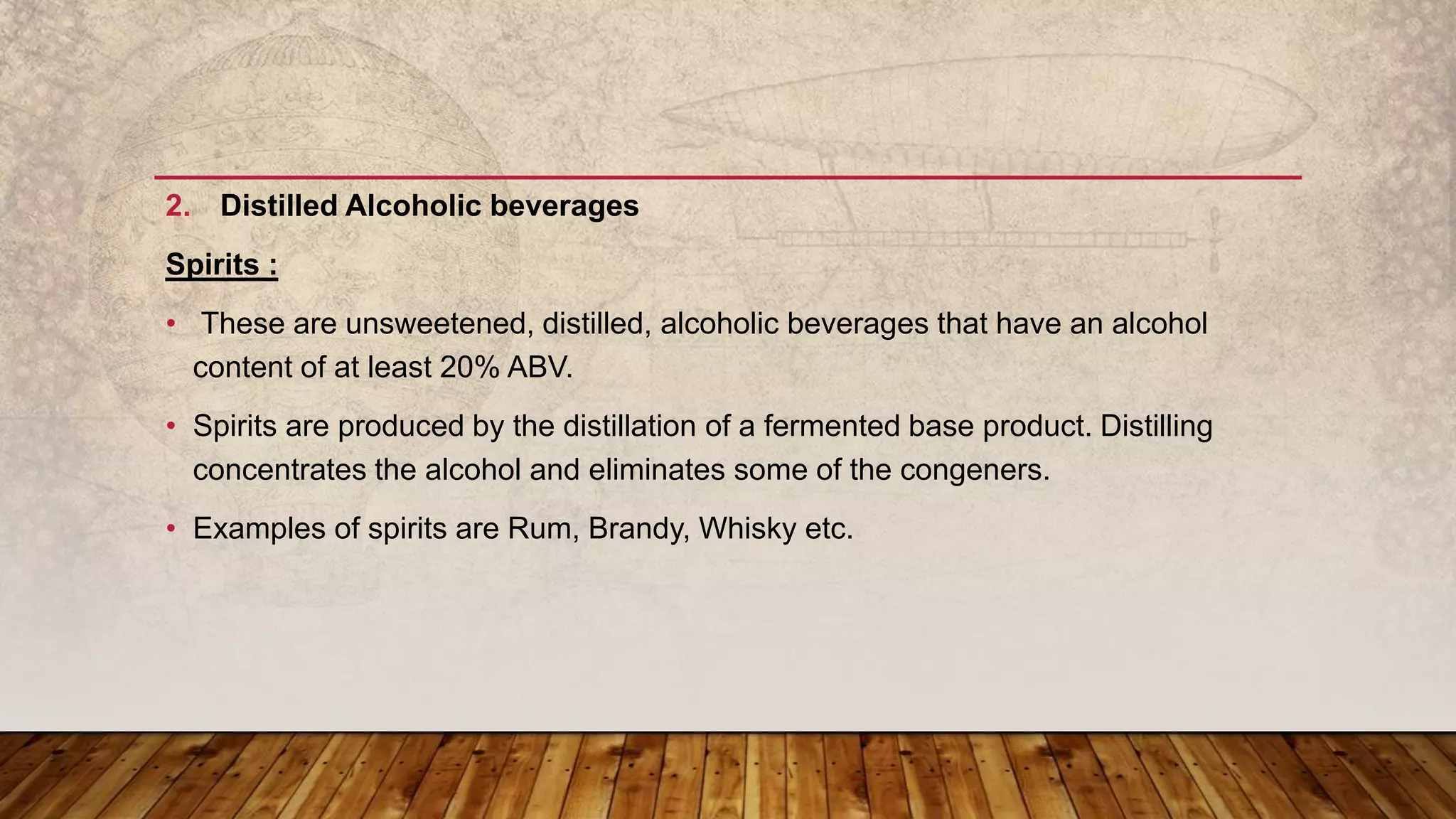 History and types of beverages | PPTX