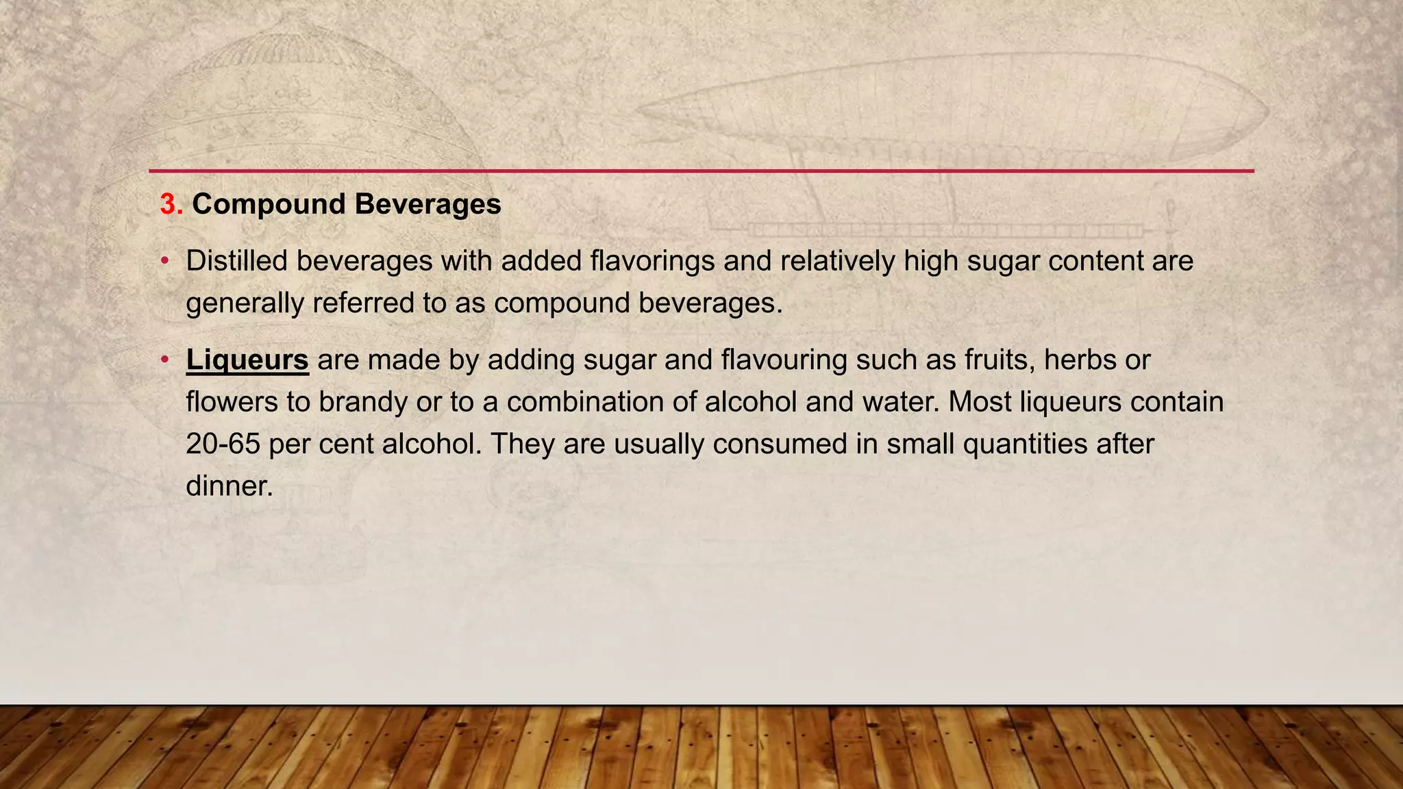 History and types of beverages | PPTX