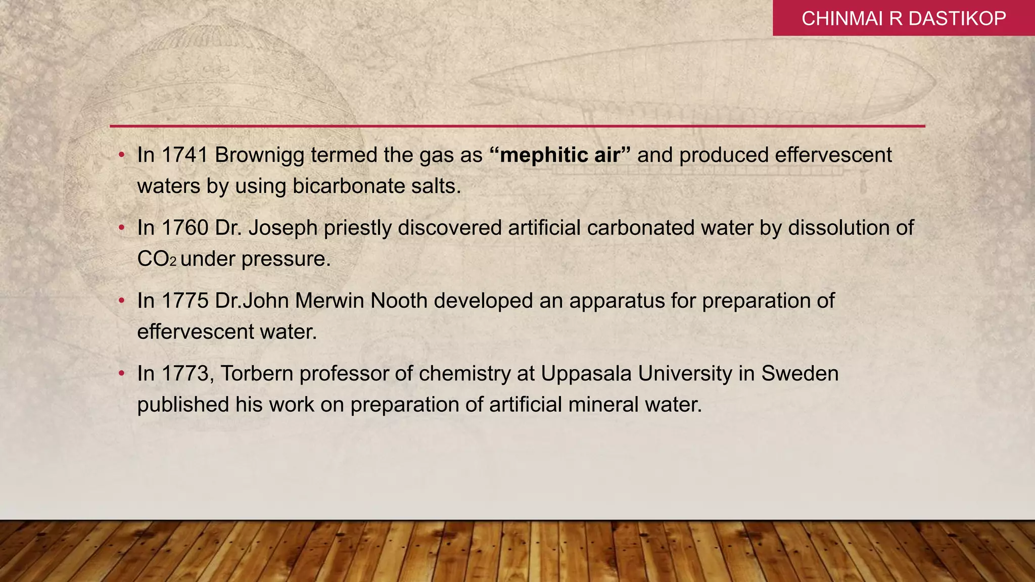 History and types of beverages | PPTX