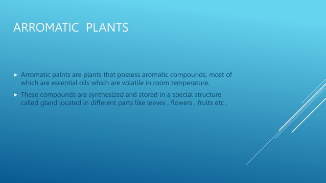 HISTORY AND UTILIZATION OF AROMATIC PLANTS.pptx
