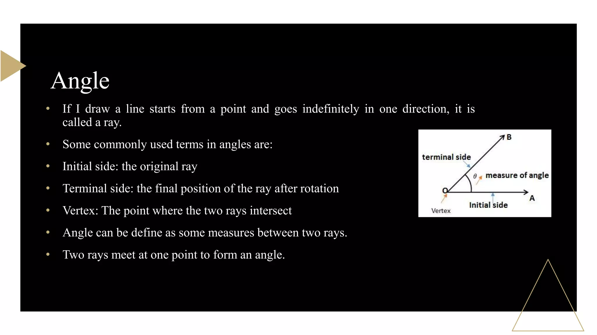 History & Applications of units of angles | PPTX