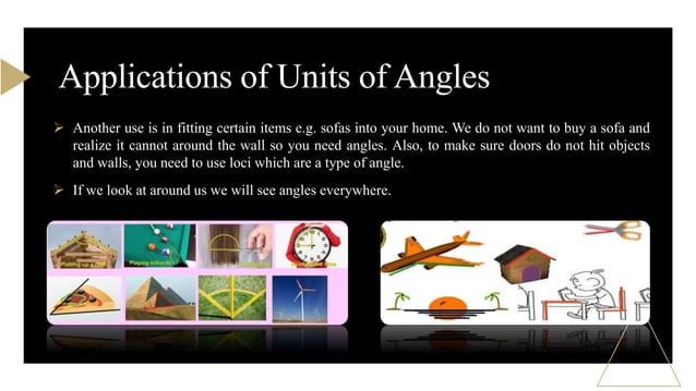 History & Applications of units of angles | PPTX