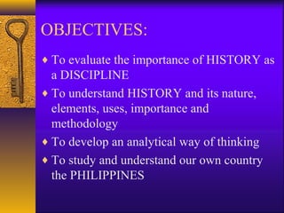 History as a discipline | PPT