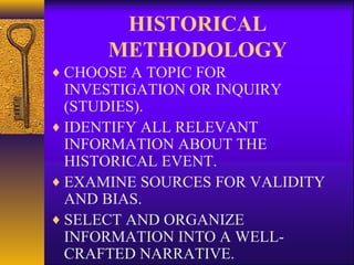 History as a discipline | PPT