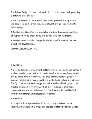 History assigments (urban design | DOCX | Developmental Sites | Real Estate