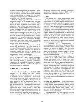 History based adaptive backoff (hbab) ieee 802.11 mac protocol | PDF