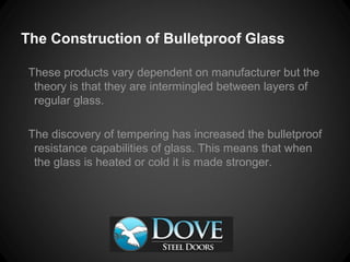 The History of Bulletproof Technology | PPT