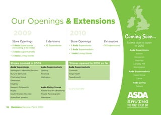 Asda - History Business Review Pack | PDF