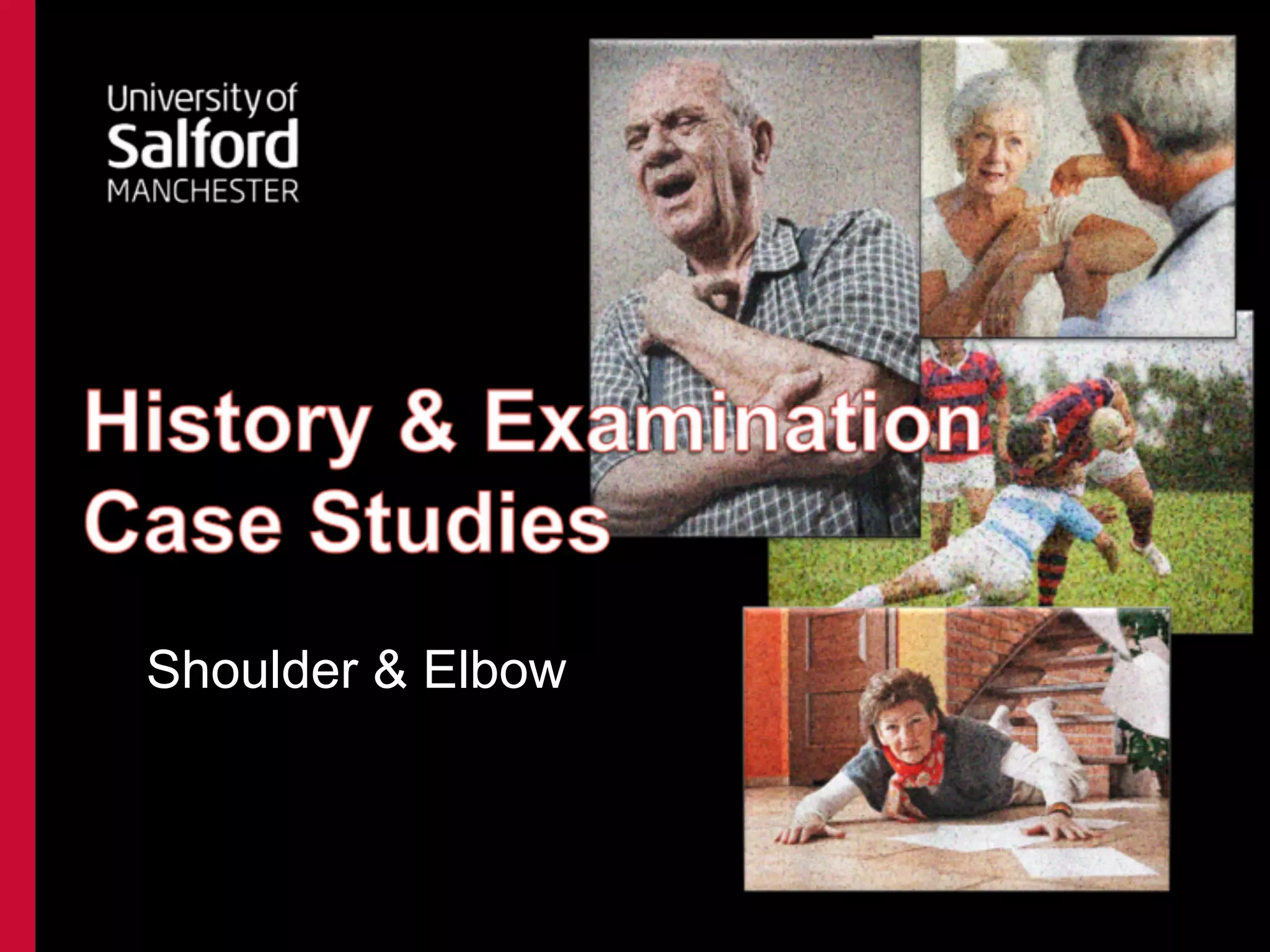 History Taking Case Examples Shoulder and Elbow | PDF