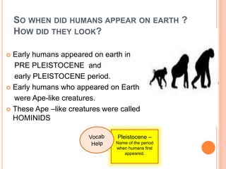 History ch 2 the earliest societies | PPT