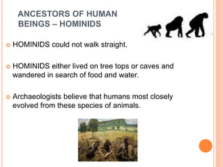 History ch 2 the earliest societies | PPT