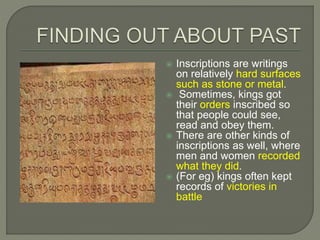 History chapter 1 - what,where,how and when | PPTX