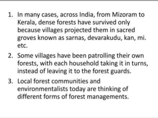 history chapter 4 forest society and colonalism | PPTX