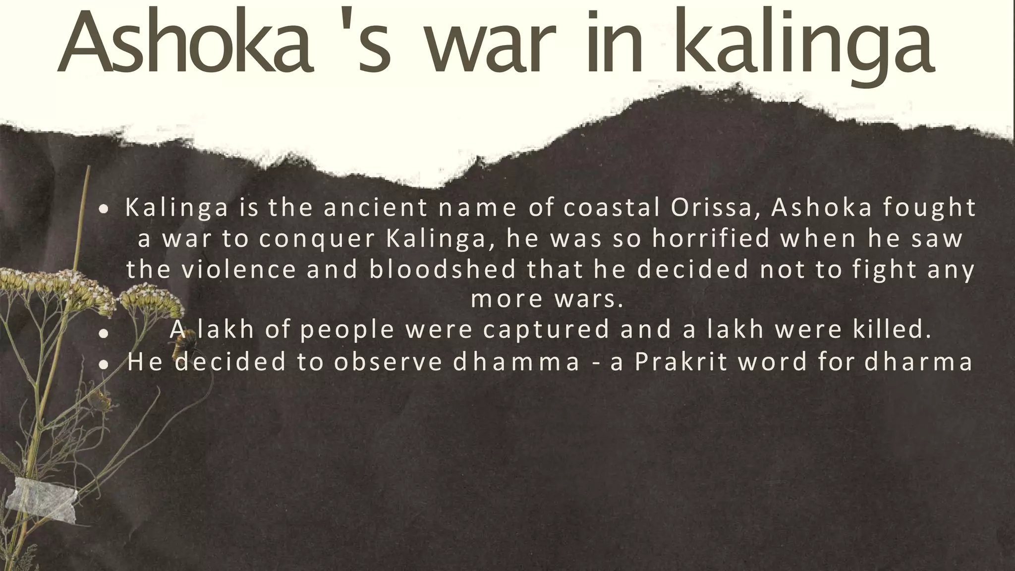 HISTORY chapter 7ASHOKA THE EMPEROR WHO GAVE UP WAR..pptx
