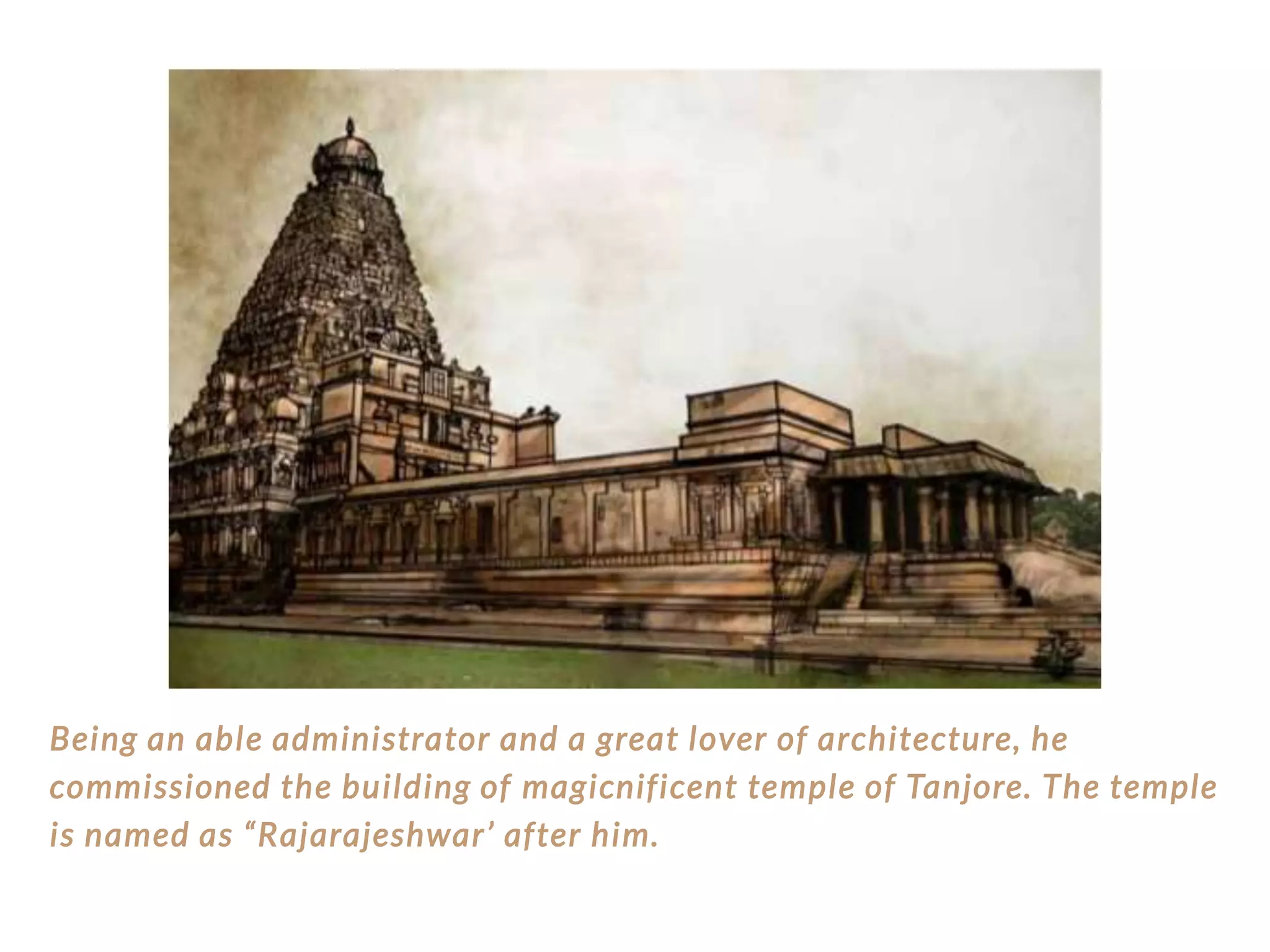 History (chola dynasty) presentation | PPTX