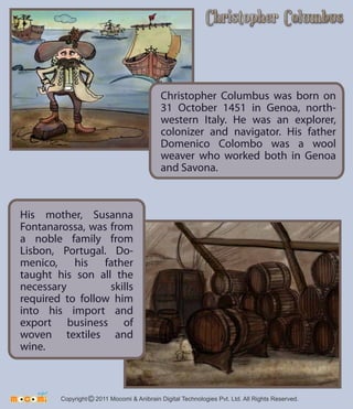 Christopher Columbus – Mocomi.com