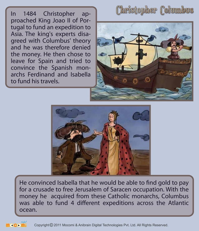 Christopher Columbus – Mocomi.com