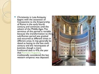 History of Church of the Roman Empire | PPT