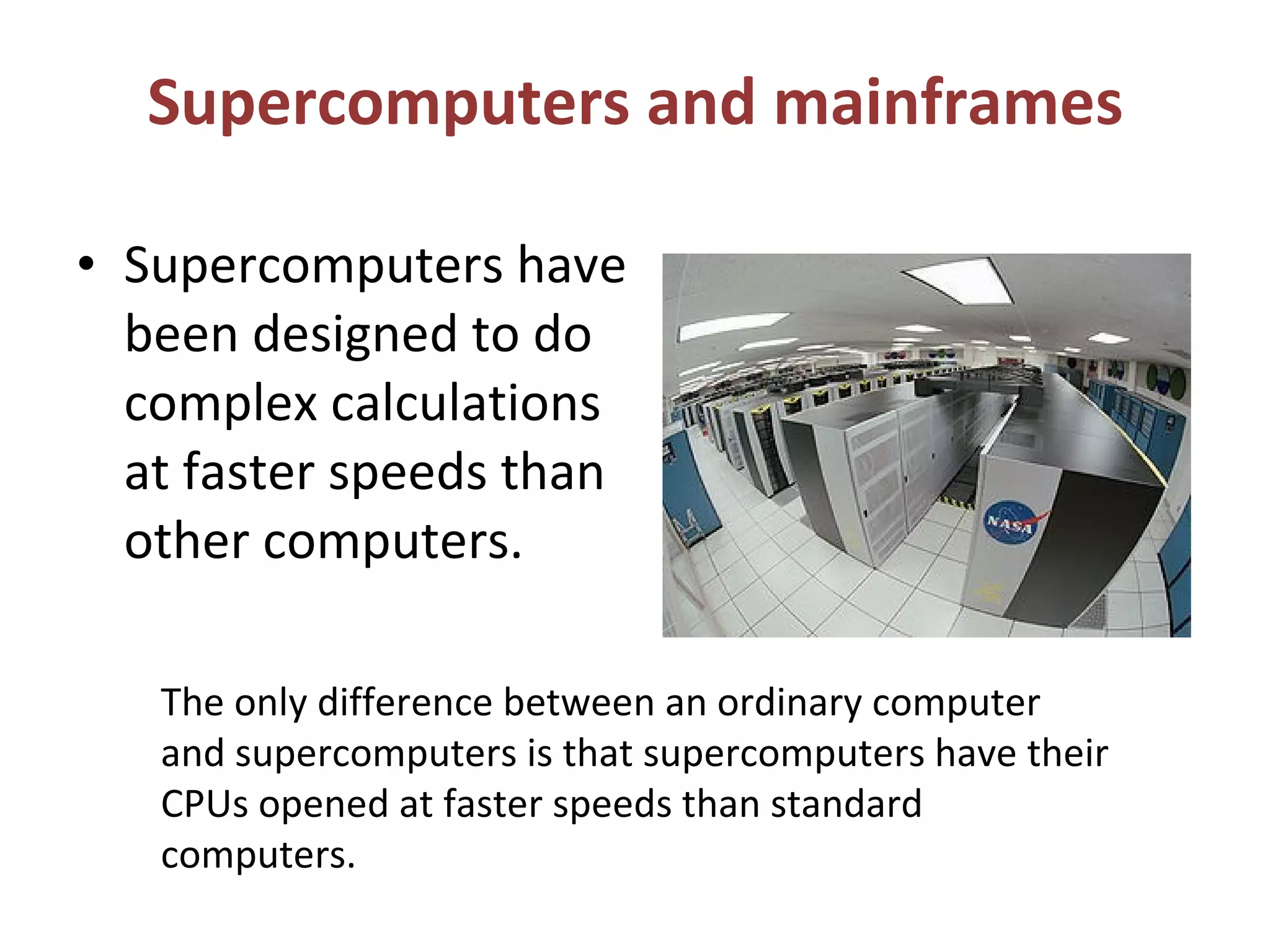 History, classification and components of computers | PPT