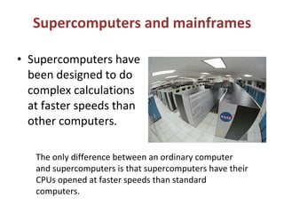History, classification and components of computers | PPT | Computing ...