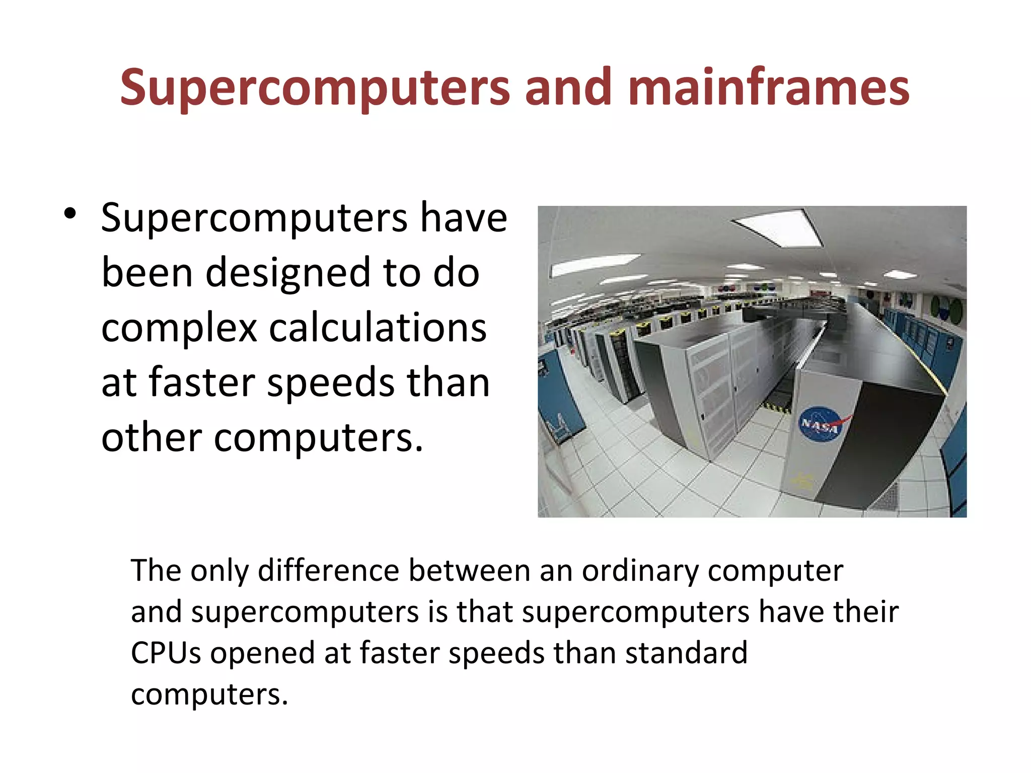 History, classification and components of computers | PPT