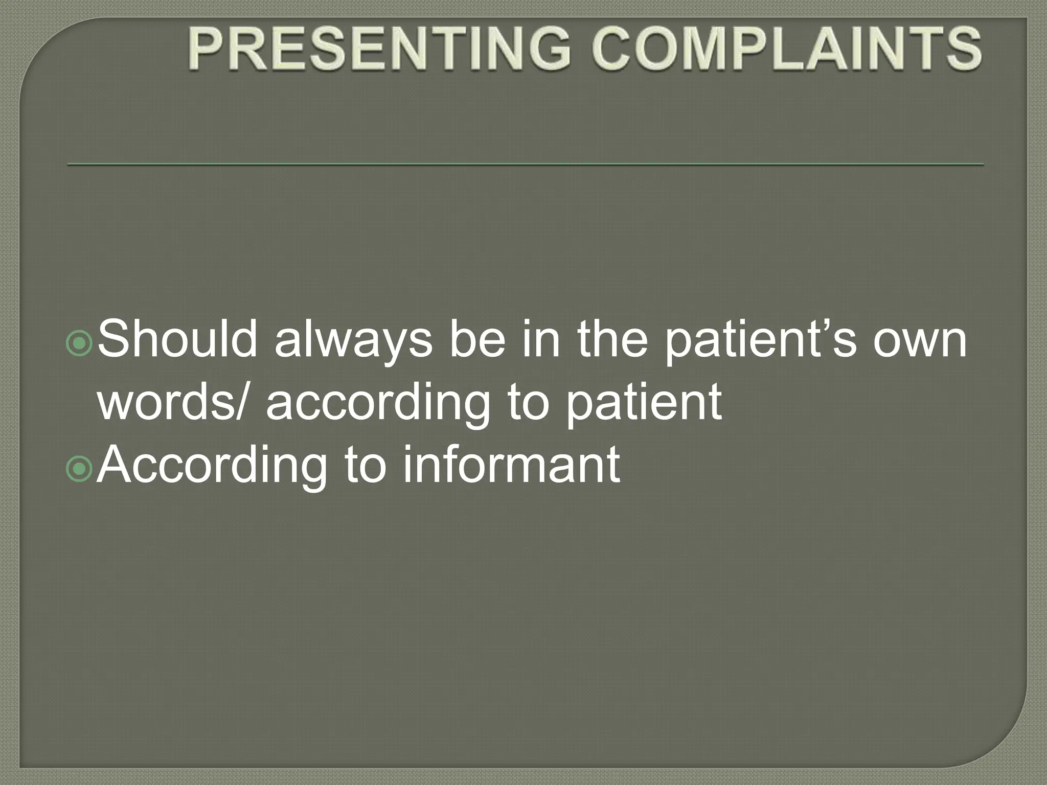 History Collection in Nursing History collection, or taking a patient’s ...