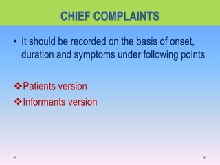 History collection-psychiatric nursing ppt | PPTX