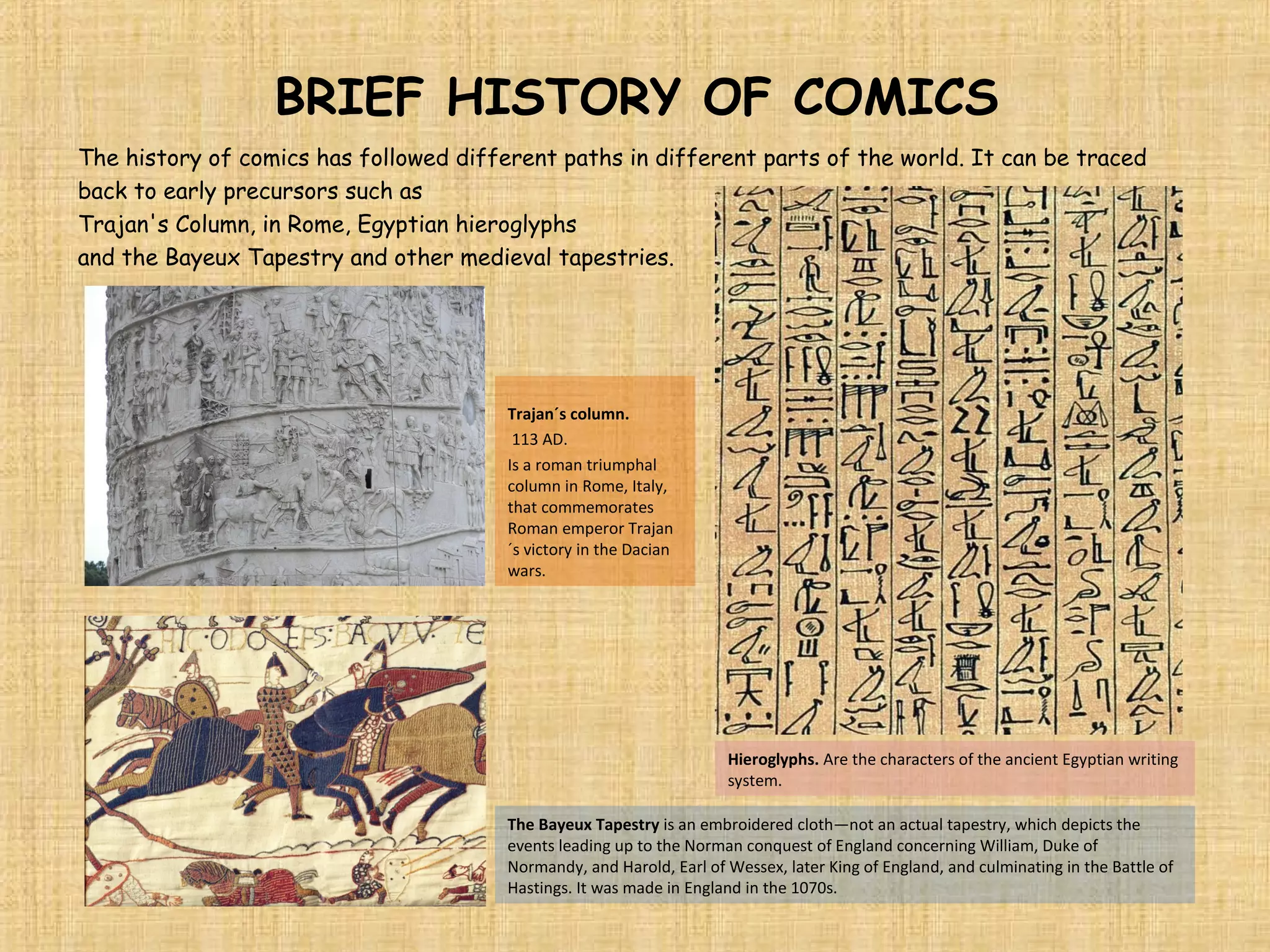History comic presentation | PPT