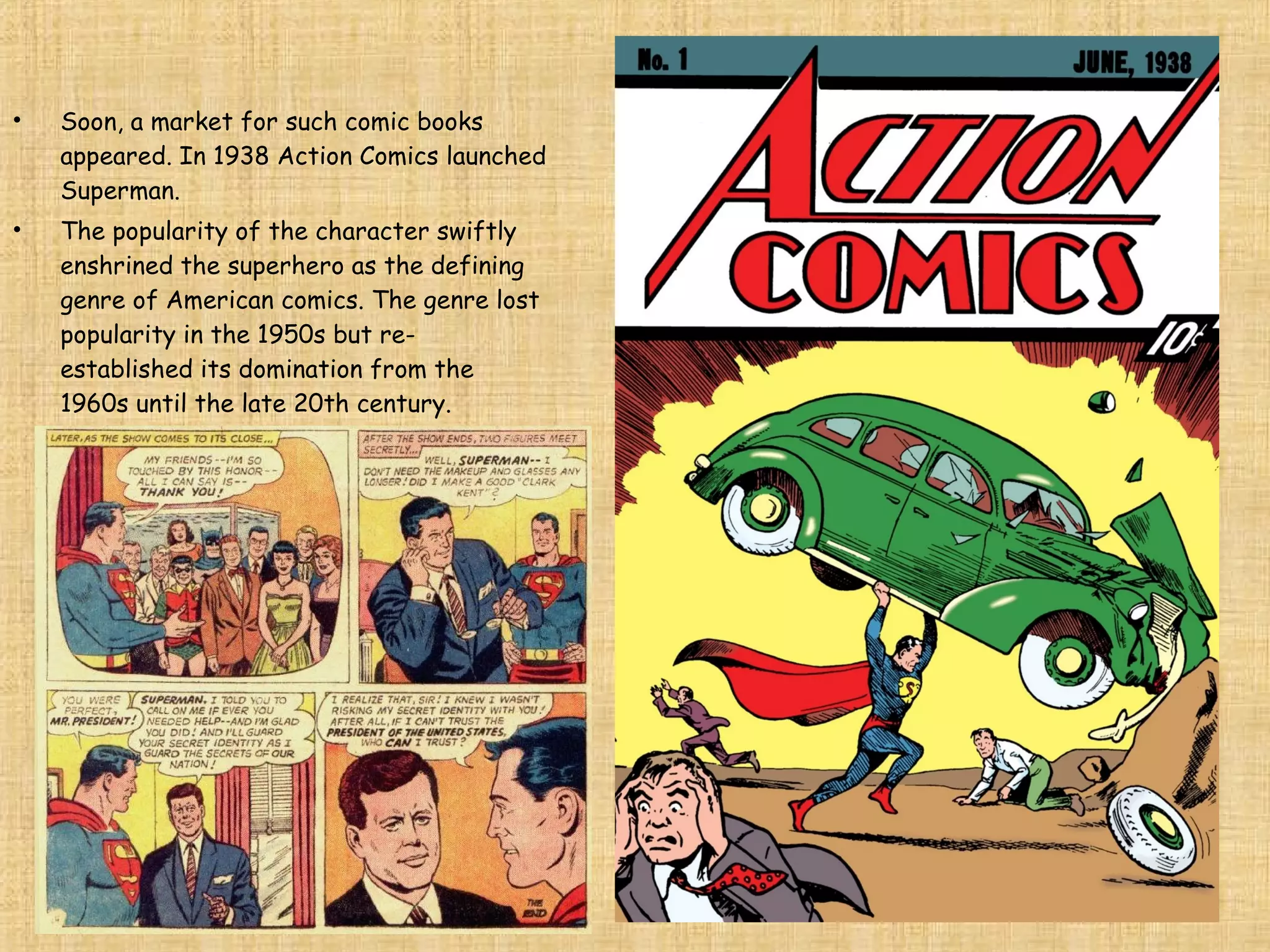 History comic presentation | PPT