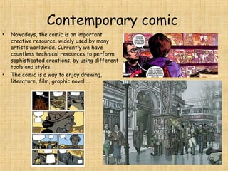 History comic presentation | PPT