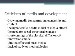 History communication and development | PPTX