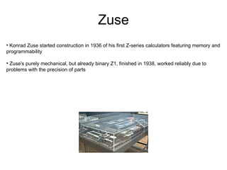 History of Computing Hardware | PPT