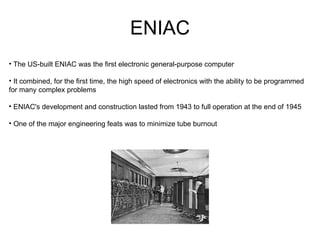 History of Computing Hardware | PPT