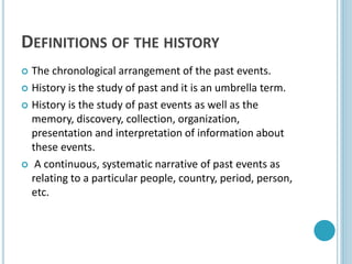 History | PPTX