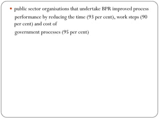 History & contributions of bpr | PPTX