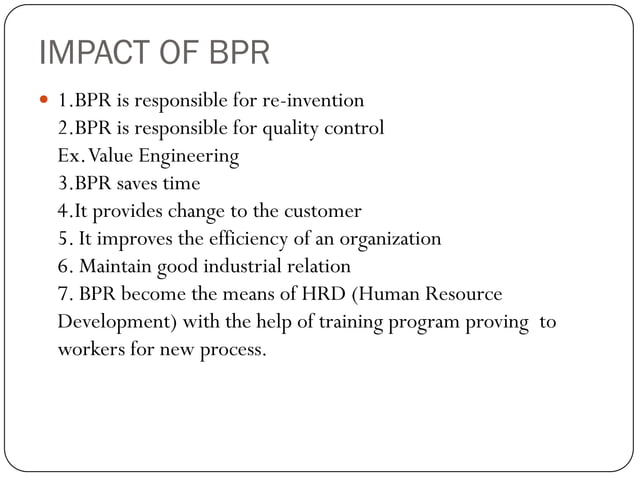 History & contributions of bpr | PPTX | Aviation Industry | Industries
