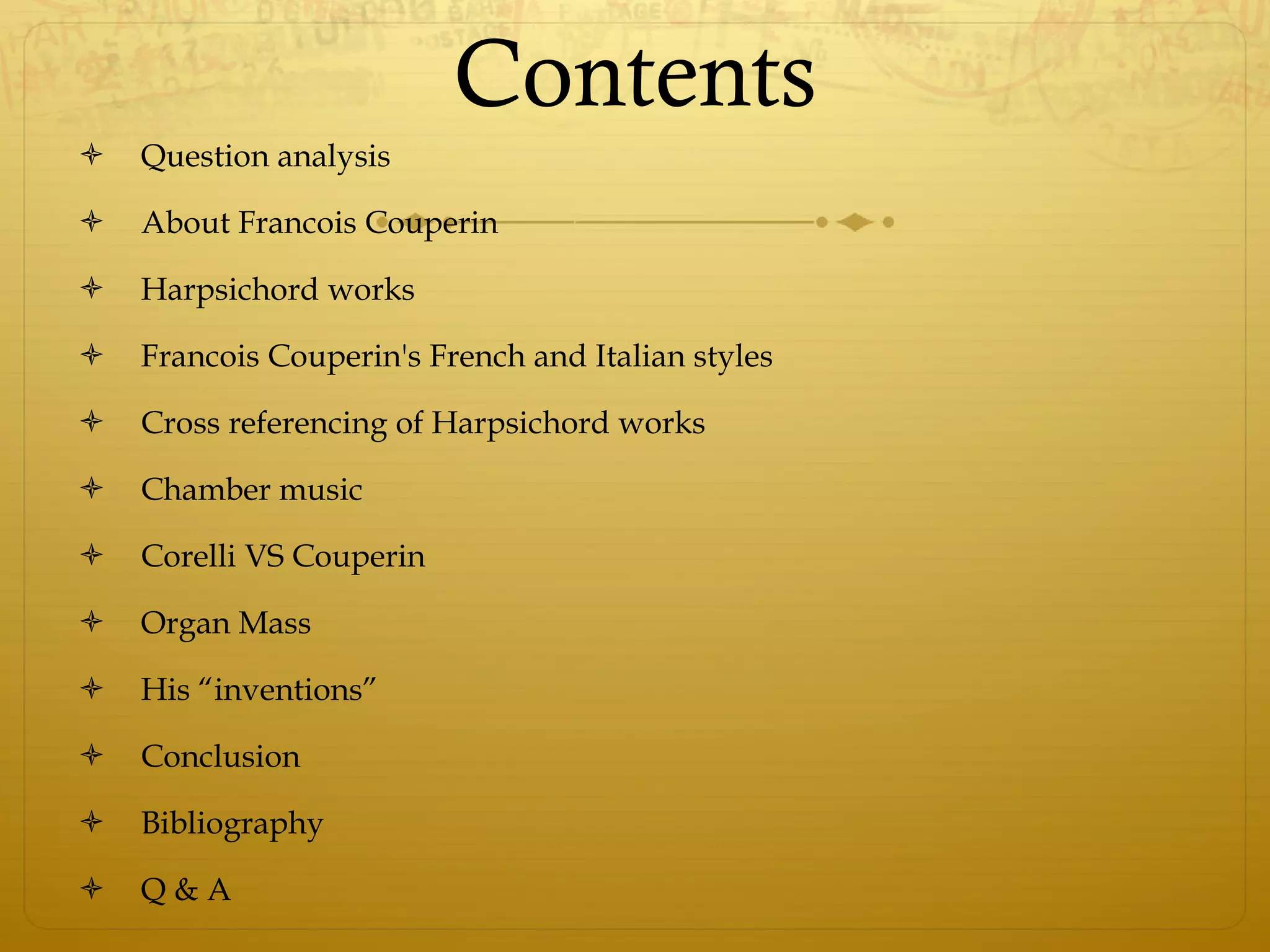 History d2 francois couperin | PPT