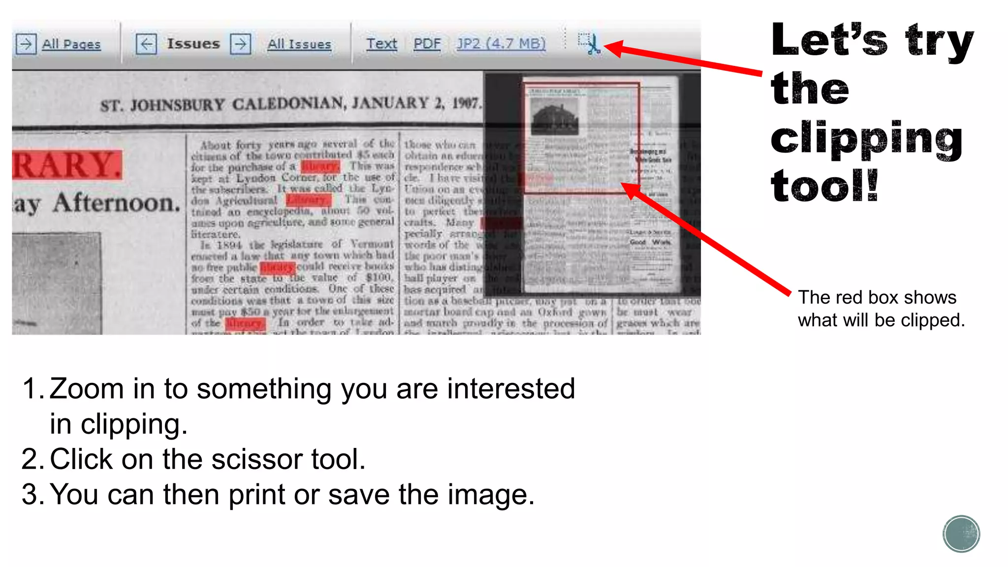 Chronicling America: Using Historic Newspapers in the Classroom & for ...