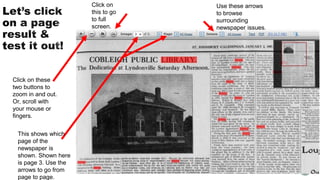 Chronicling America: Using Historic Newspapers in the Classroom & for ...